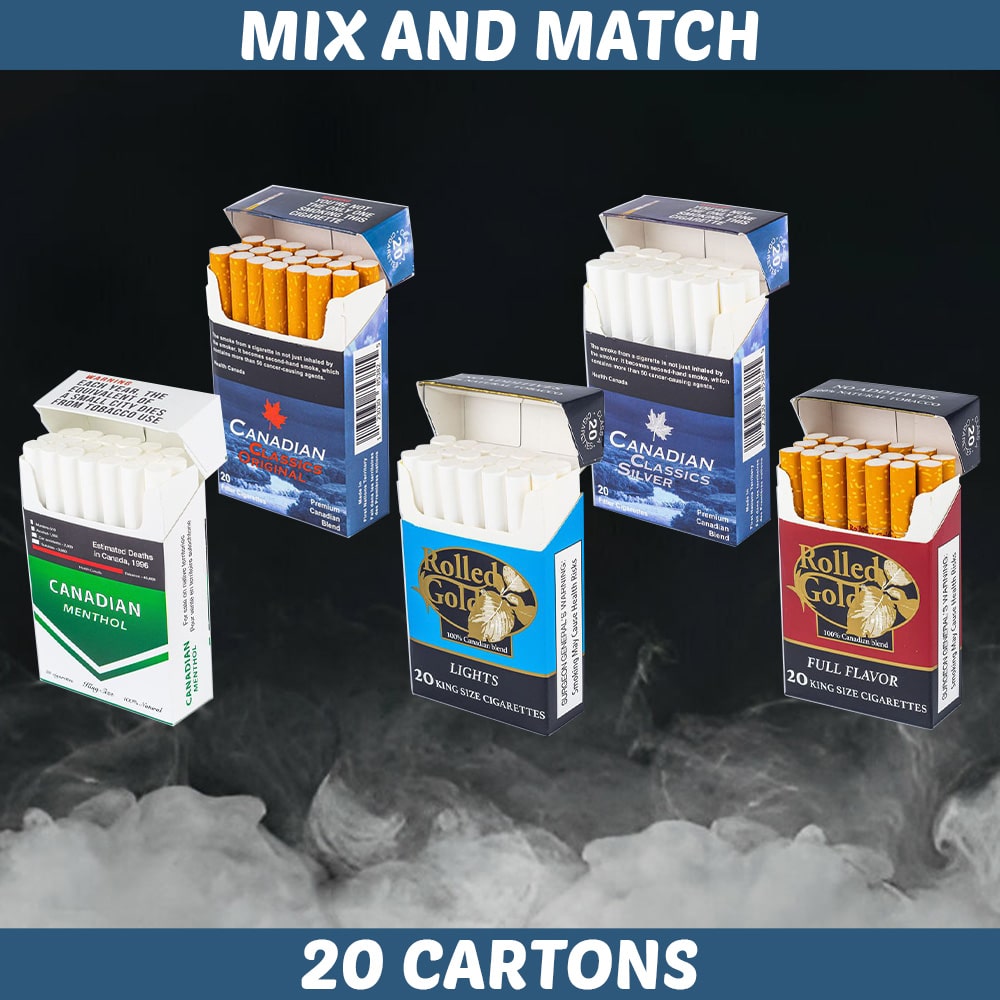 Classics Smokes – Mix & Match – 20 Cartons – Classic Smokes