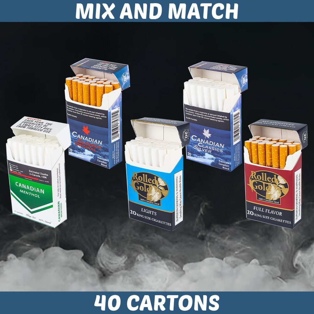 Classics Smokes - Mix & Match - 40 Cartons - Classic Smokes